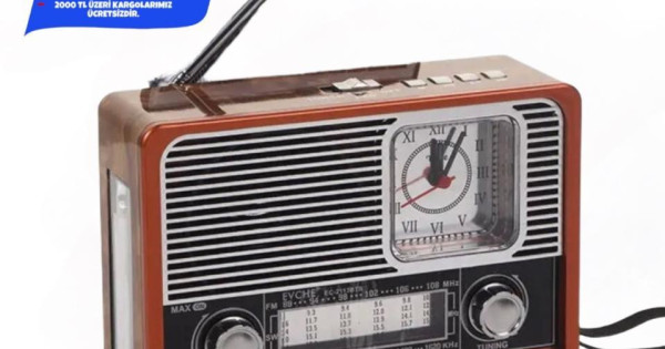 NOSTALJİK WİRELESS SPEAKER (KTF-1647)